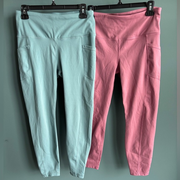 Yogalicious | Pants & Jumpsuits | Two Yogalicious Lux Leggings | Poshmark